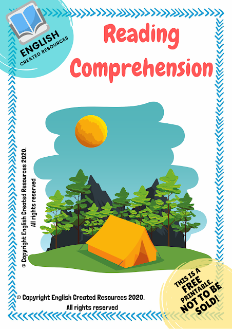 Reading Comprehension Worksheets – English Created Resources