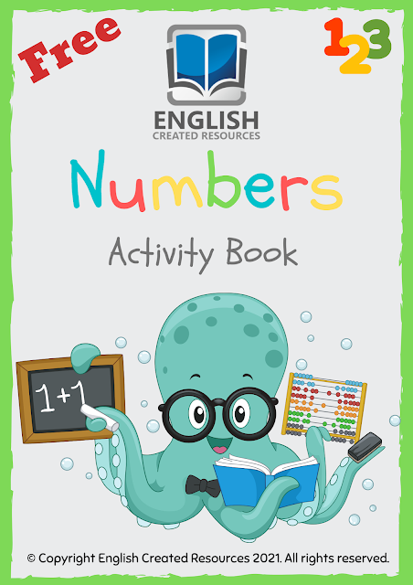 Numbers Activity Book – English Created Resources