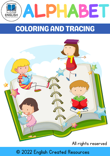 learn to write the alphabet coloring pages