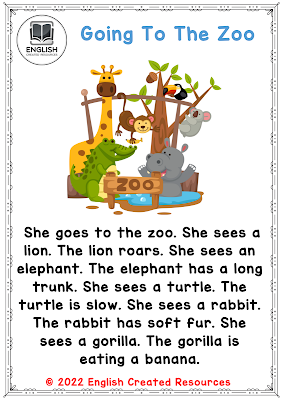 Start Reading Part 1 – English Created Resources