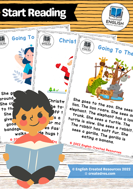 Start Reading Part 1 – English Created Resources