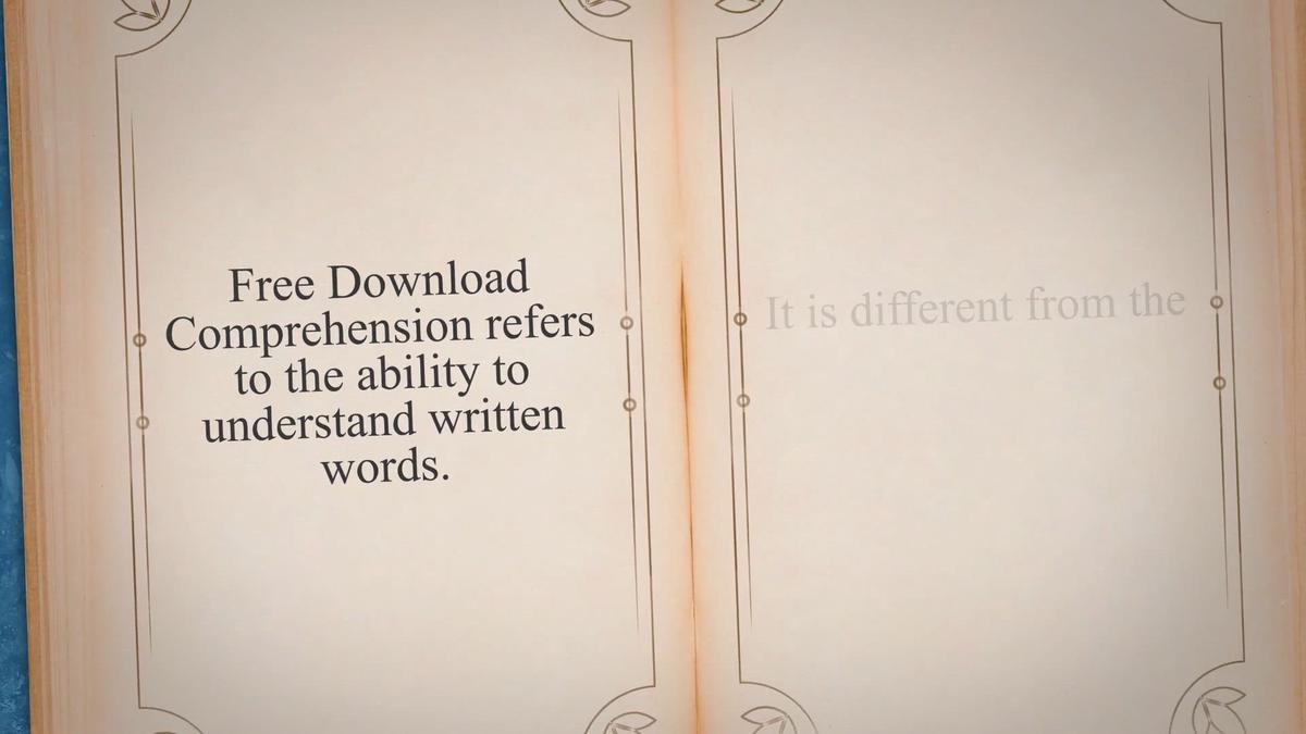 Reading Comprehension Grade One - English Created Resources