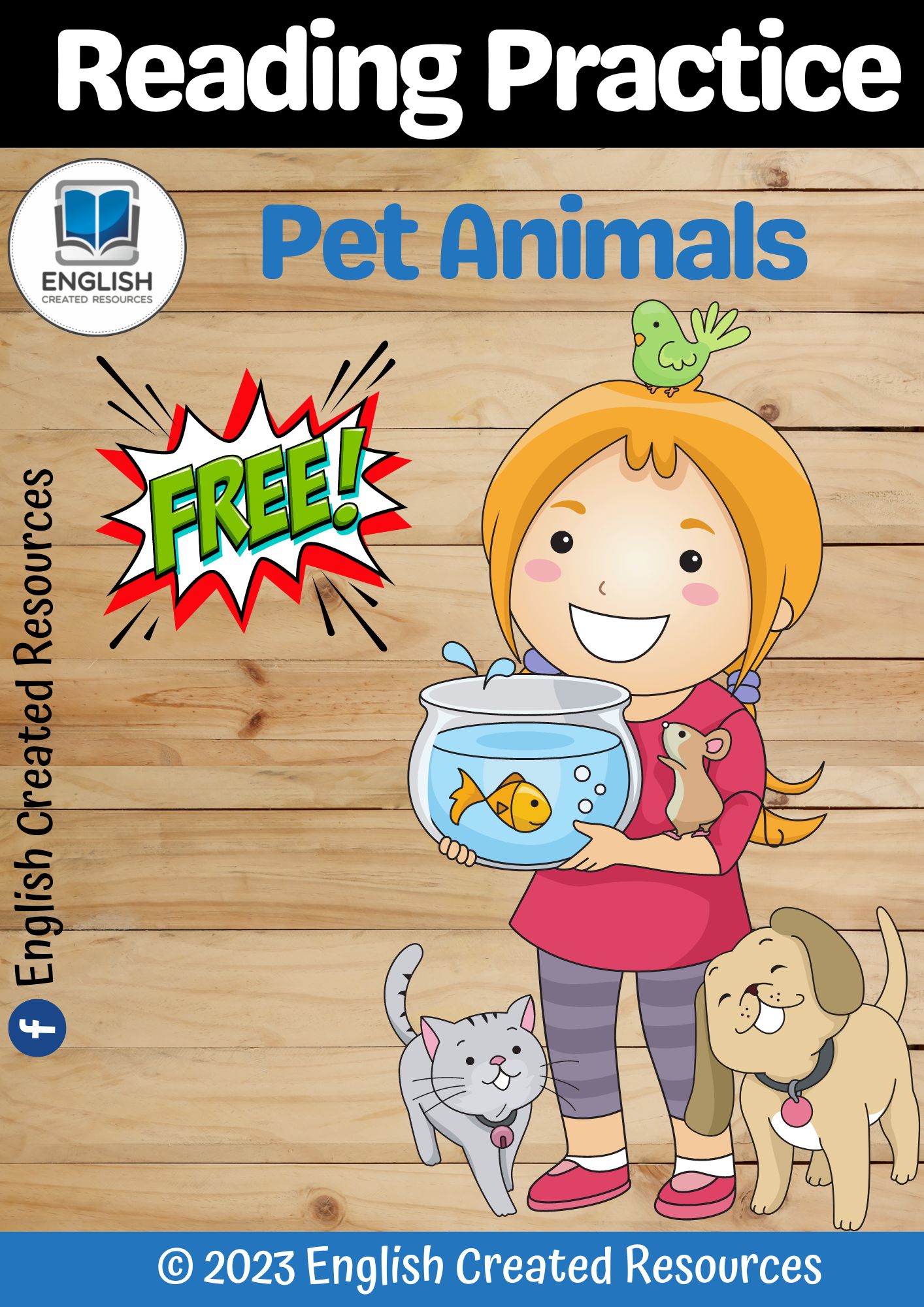 Reading Practice Pet Animals – English Created Resources