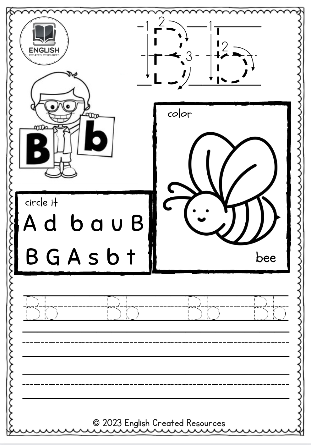Alphabet Activities – English Created Resources