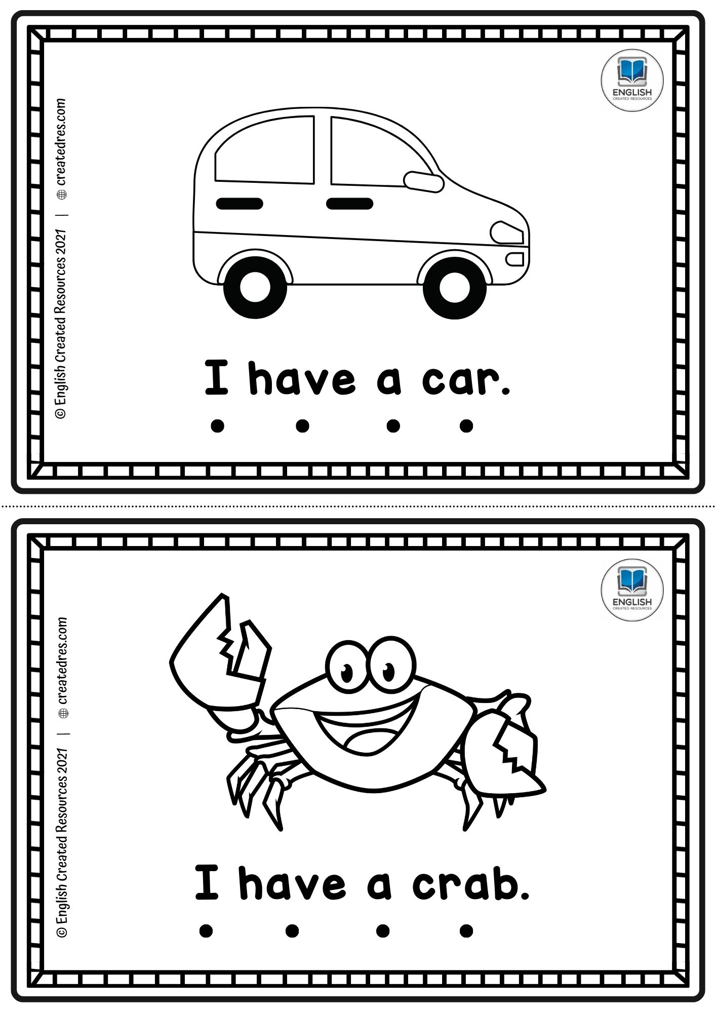 Alphabet Readers Letter C – English Created Resources