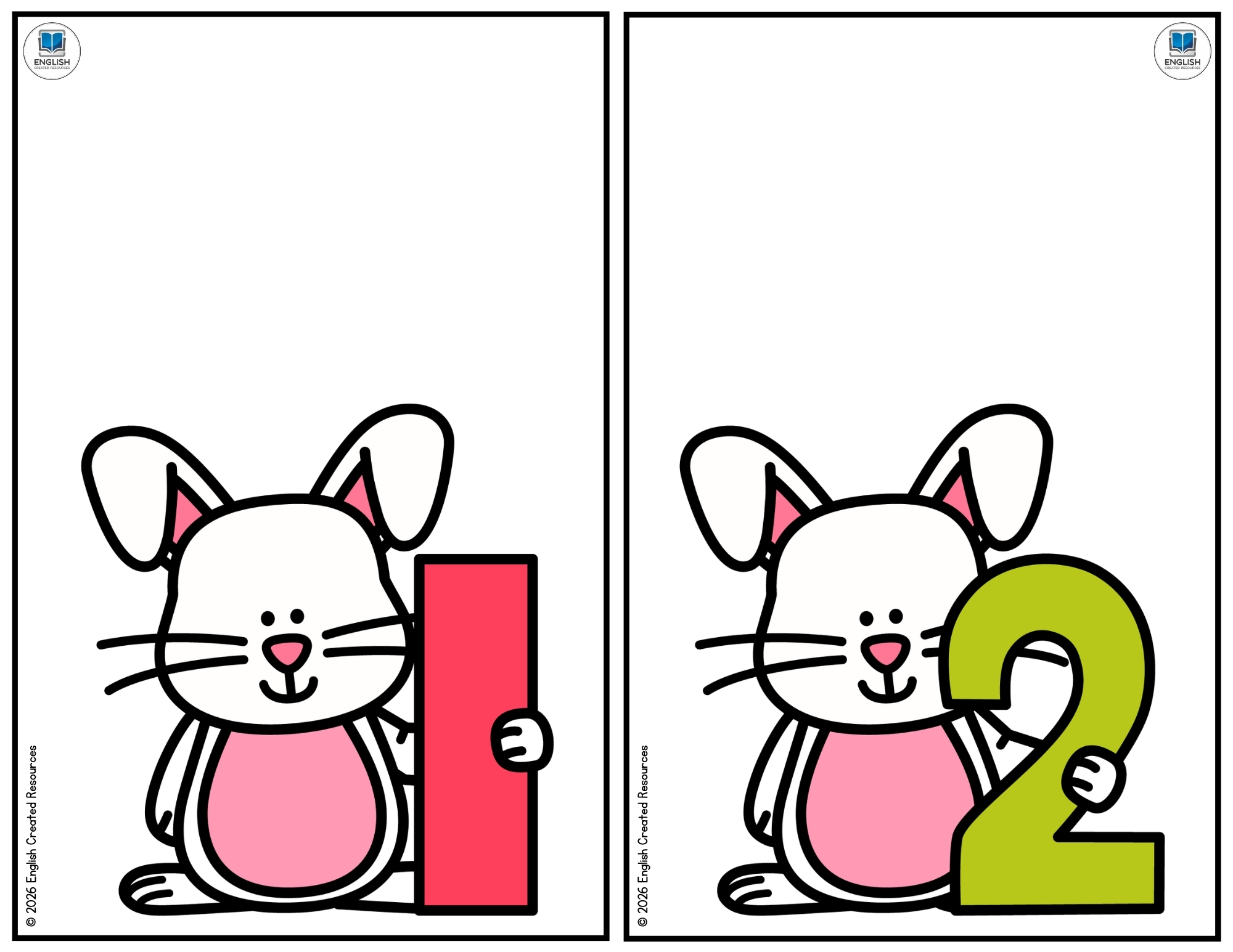 Easter Carrot Number Sense Center – English Created Resources