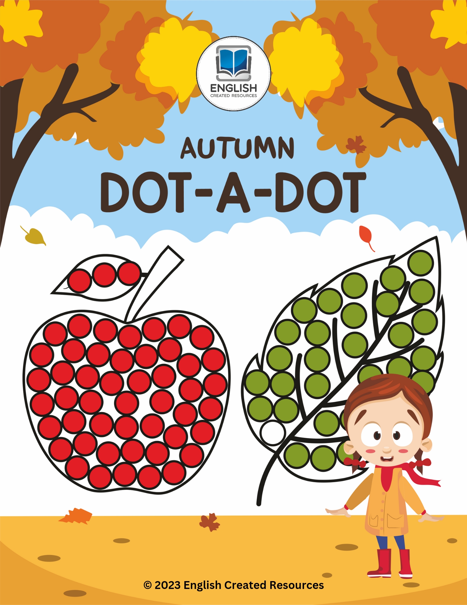 Autumn Dot-A-Dot Activities – English Created Resources