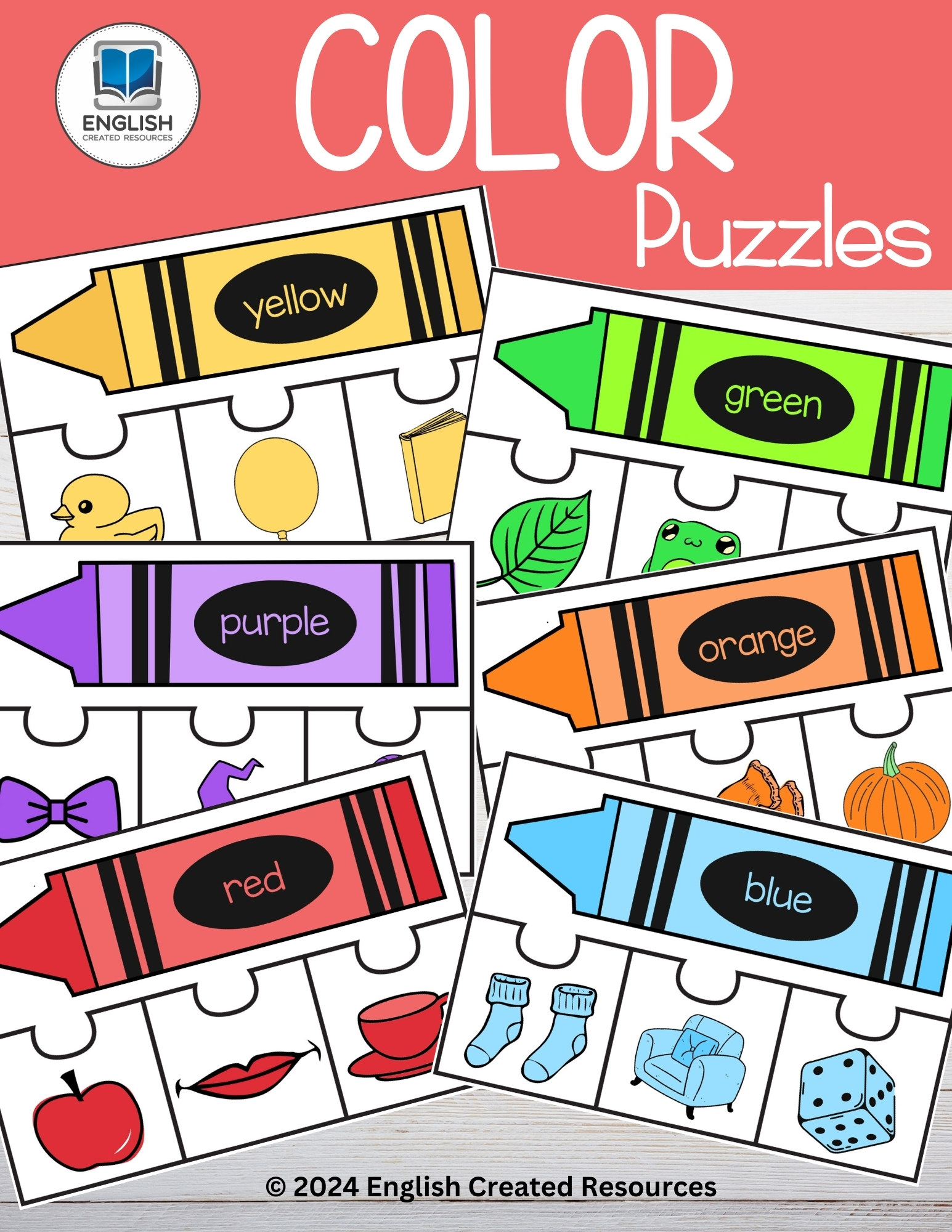 Color Puzzles – English Created Resources