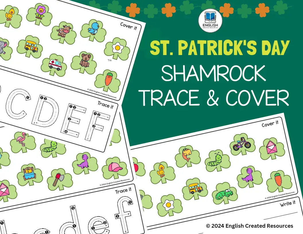 St. Patrick’s Day Trace And Cover – English Created Resources
