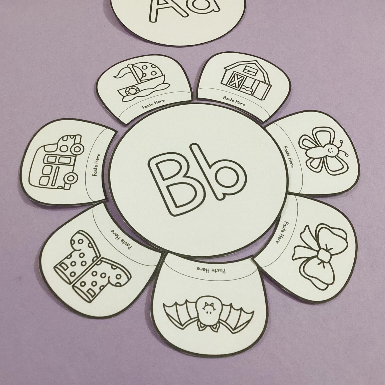 Spring Alphabet Flowers – English Created Resources