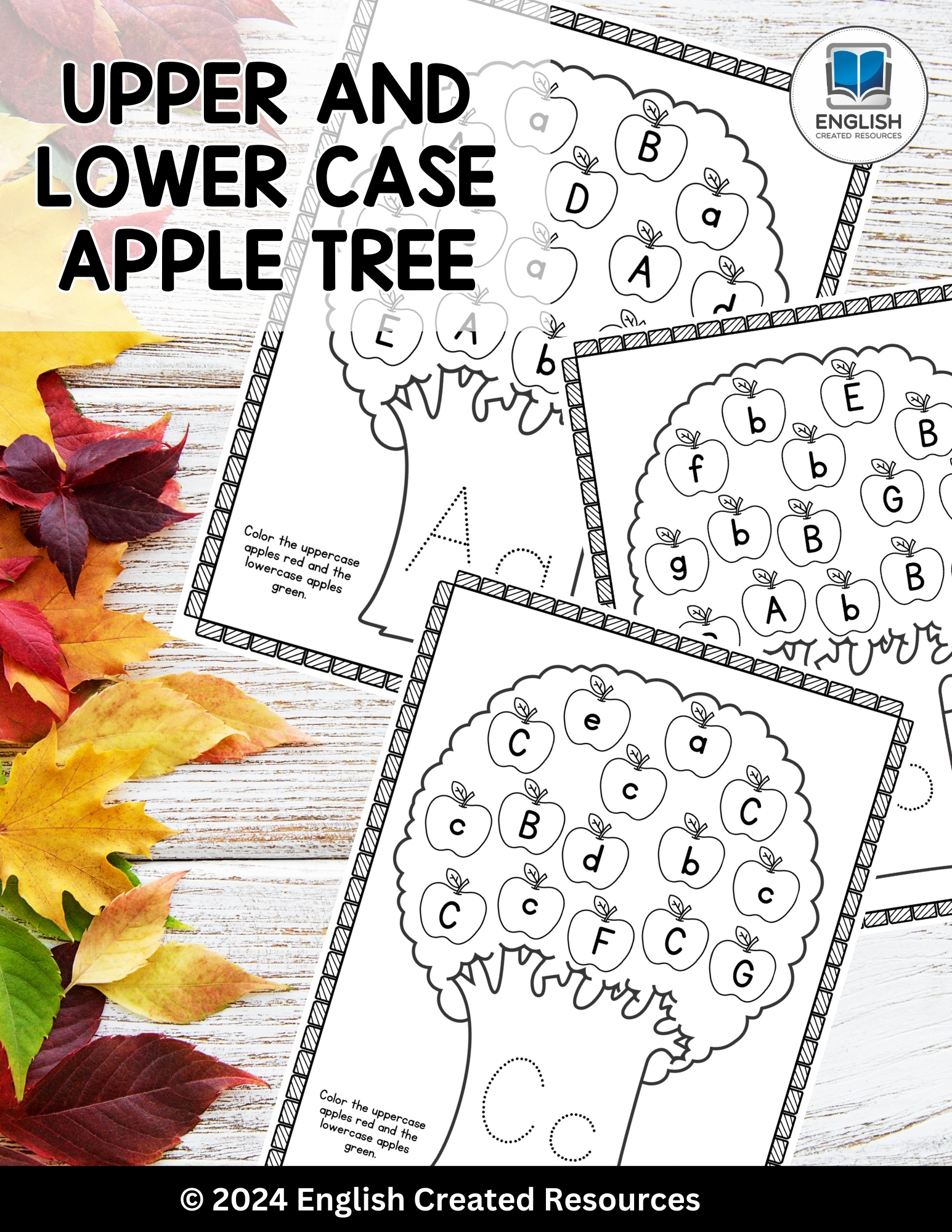 Alphabet Activities Apple Tree – English Created Resources