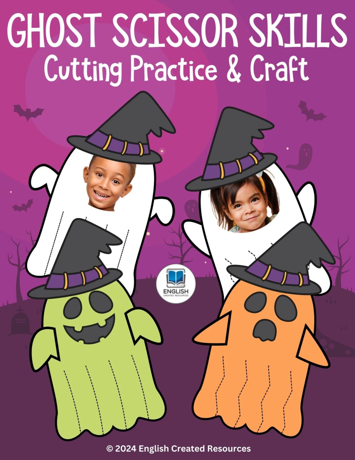 Ghost Scissor Skills – English Created Resources