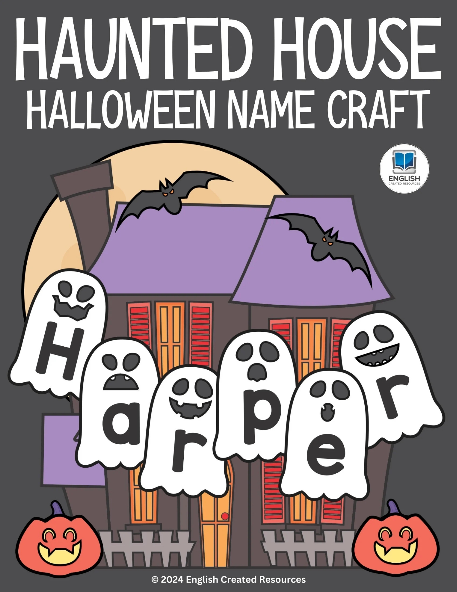 Haunted House Name Craft – English Created Resources