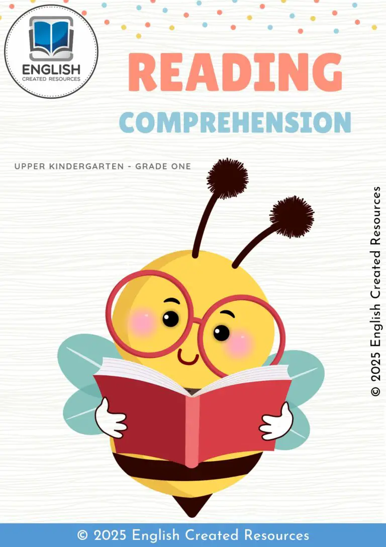 kindergarten Reading Comprehension – English Created Resources