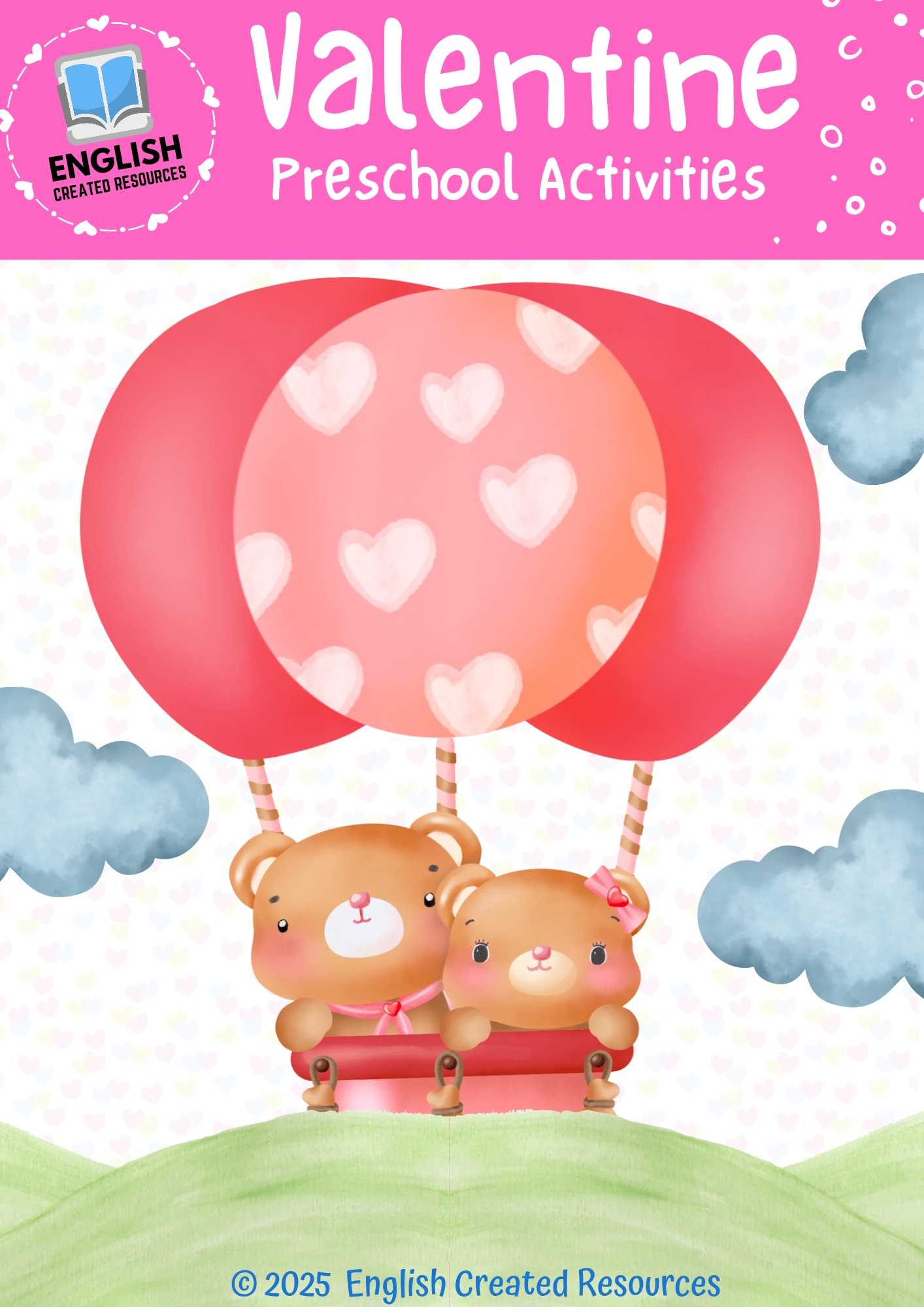 Valentine Preschool Activities – English Created Resources