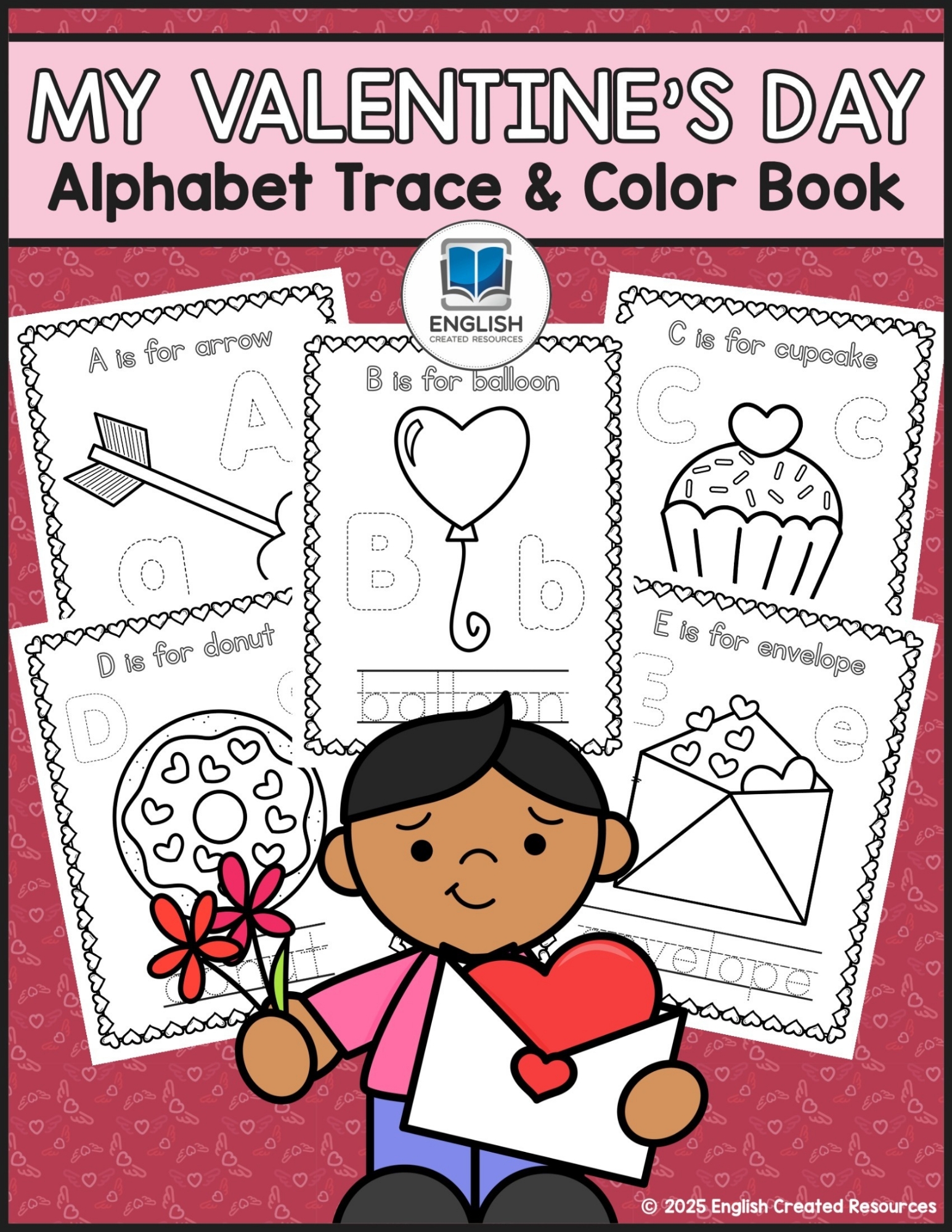Valentine’s Day Alphabet Book – English Created Resources