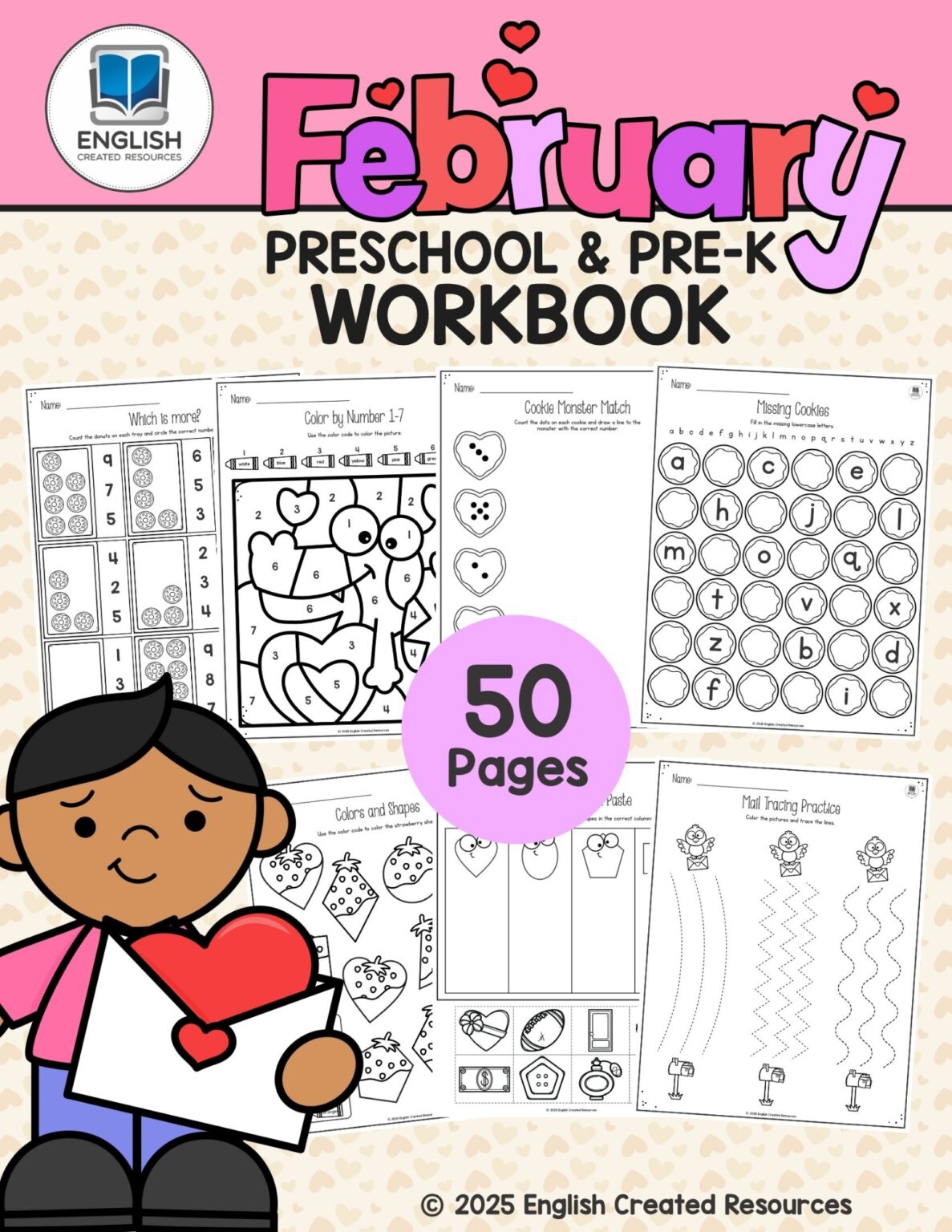 My February Workbook – English Created Resources