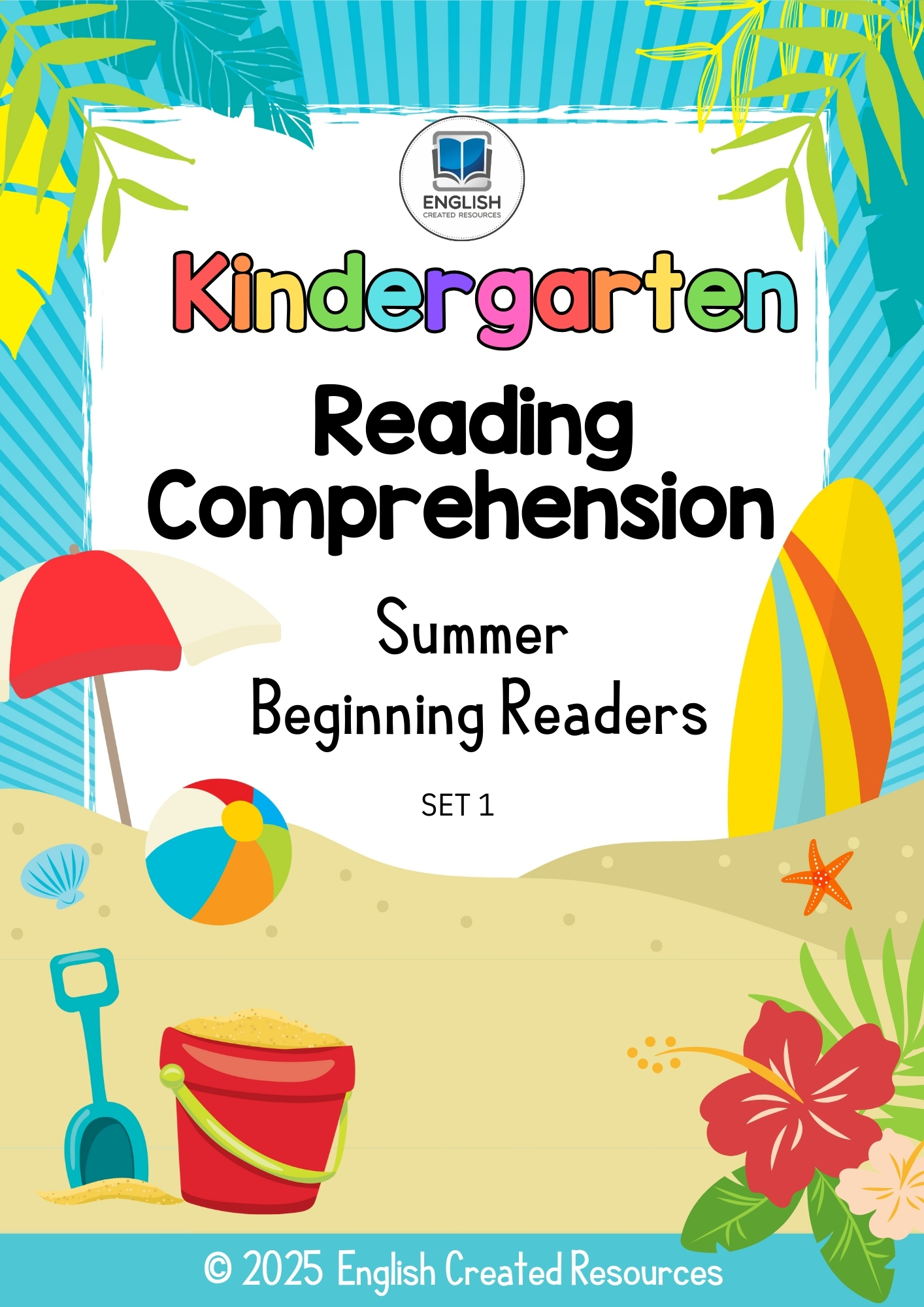 Kindergarten Summer Reading Comprehension Set 1 – English Created Resources