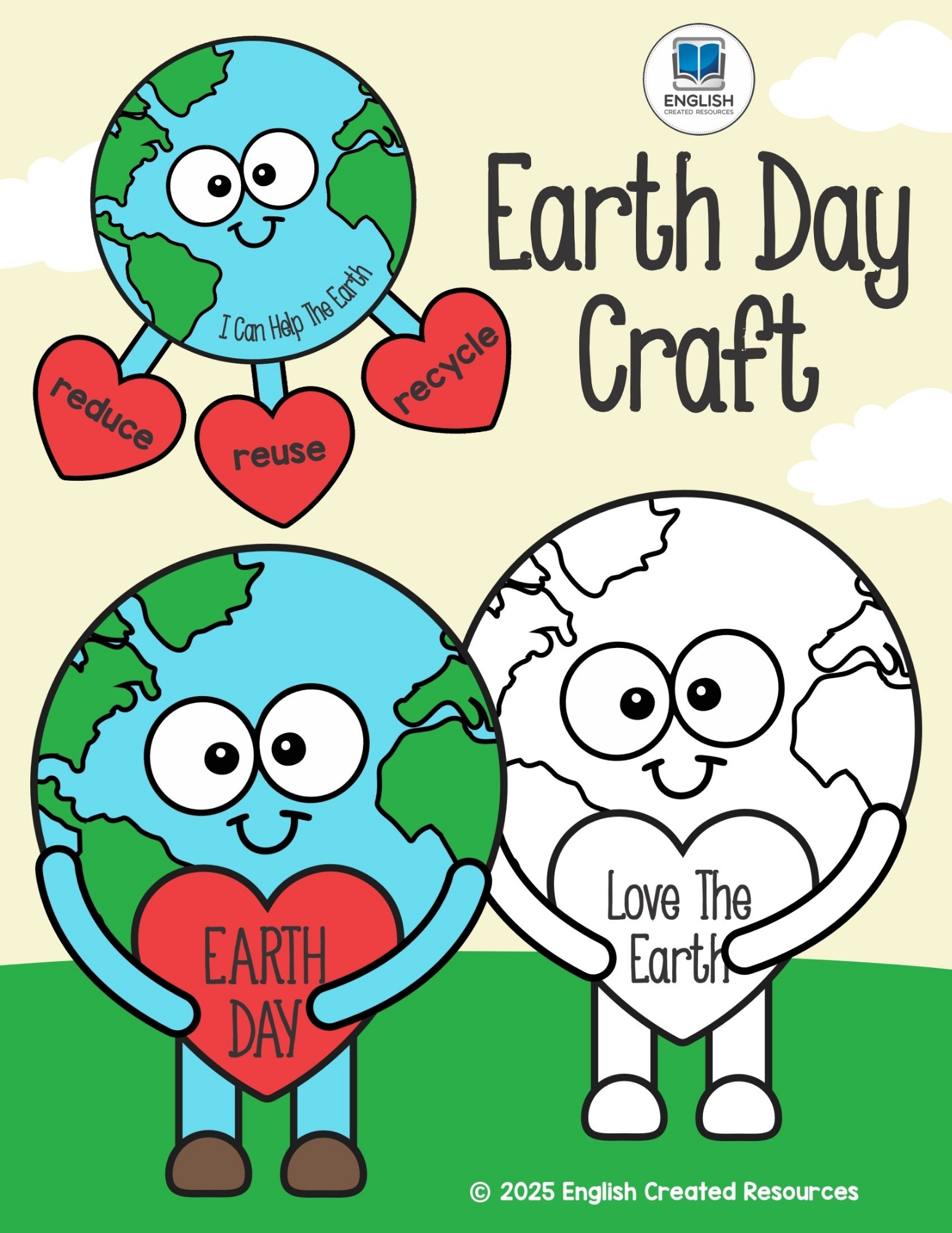Earth Day Craft – English Created Resources