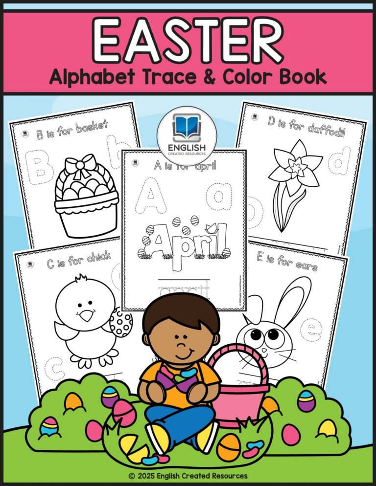 Easter Alphabet Book – English Created Resources