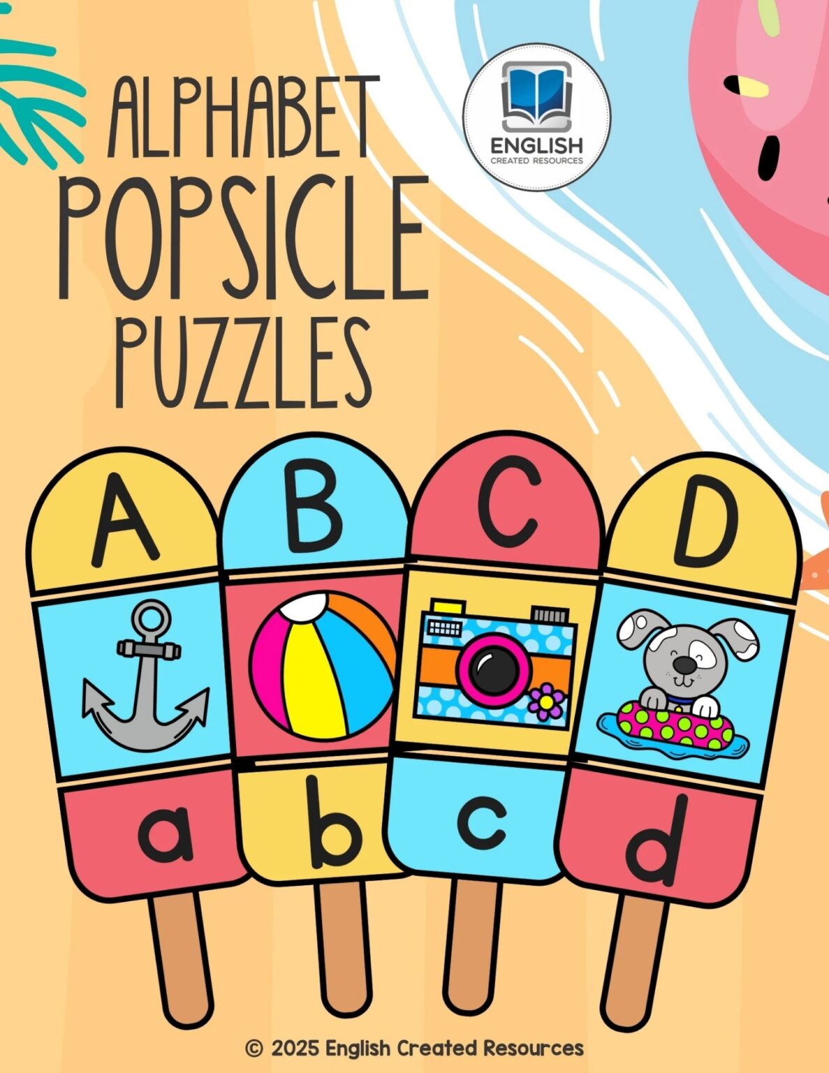 Alphabet Popsicle Puzzles – English Created Resources