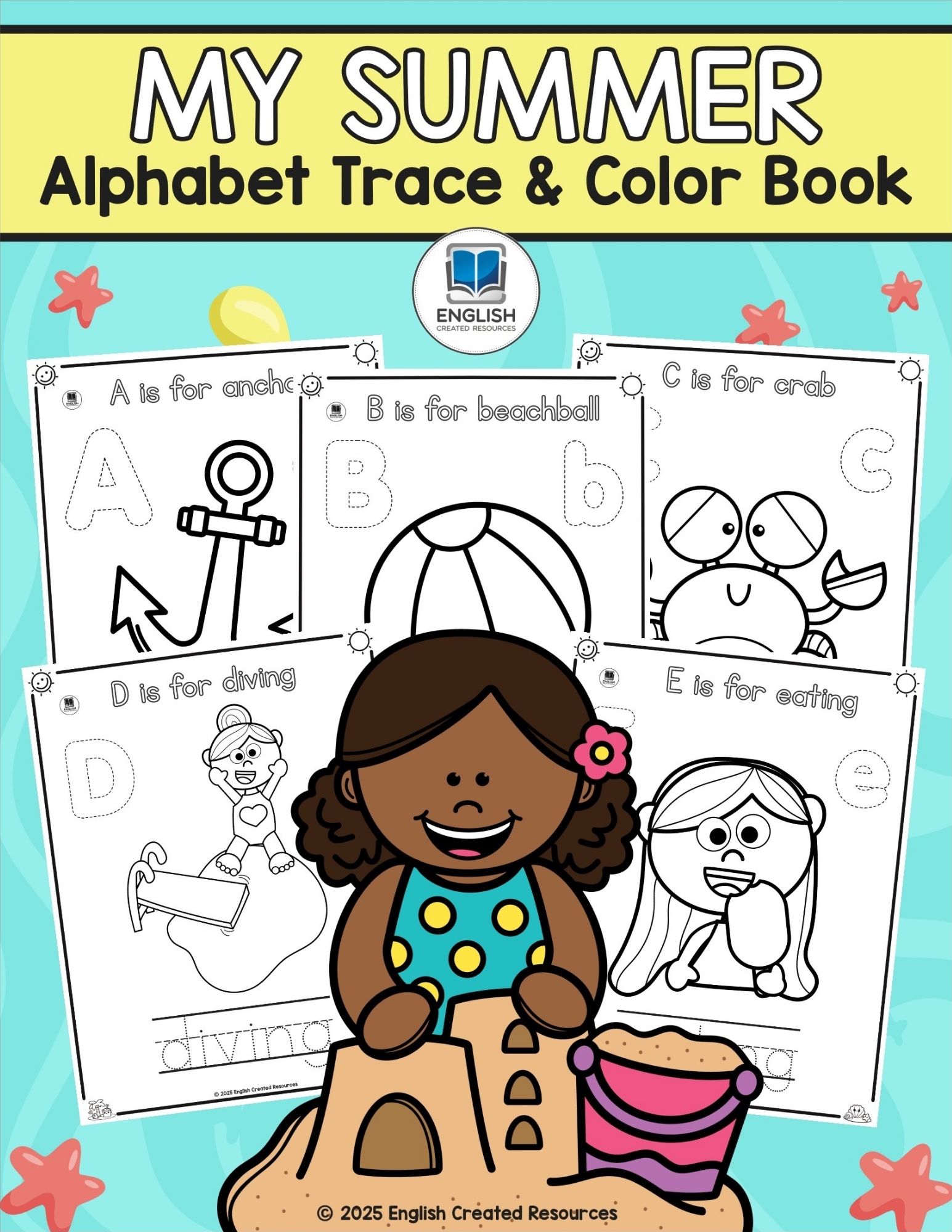 Summer Alphabet Book – English Created Resources