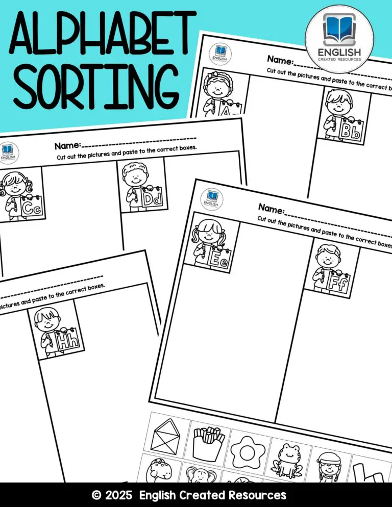 Alphabet Sorting – English Created Resources