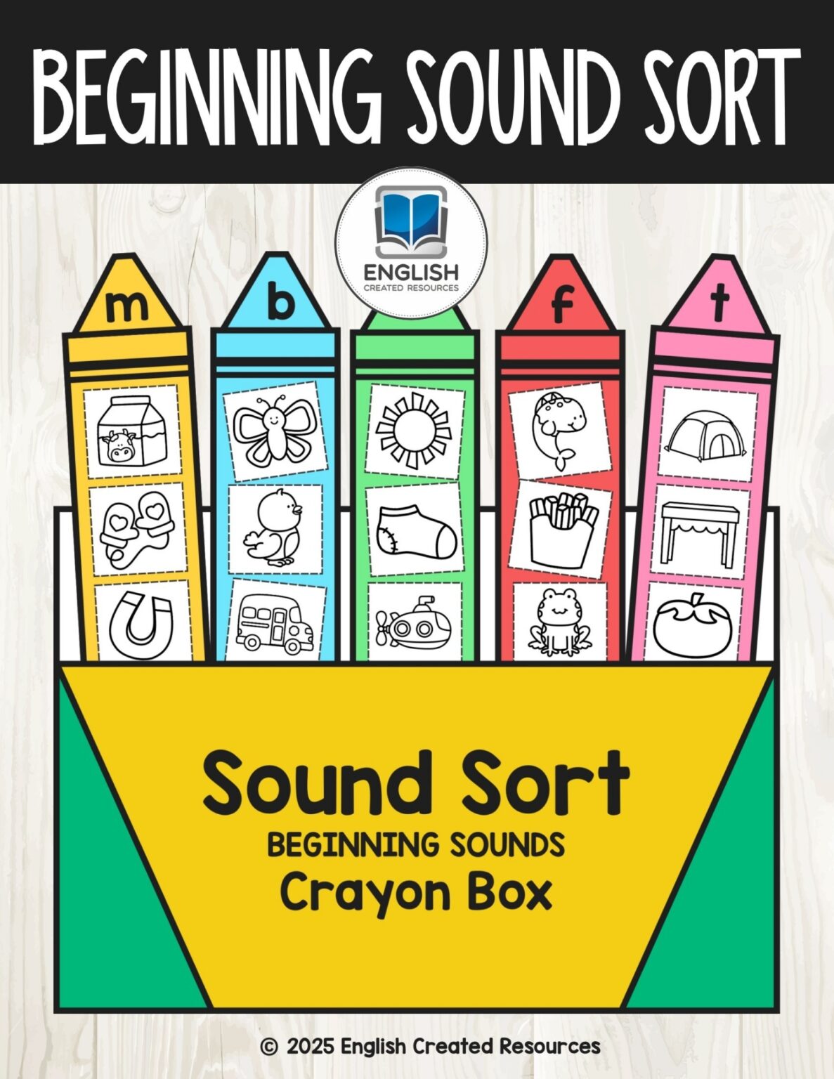 Beginning Sound Sort – English Created Resources