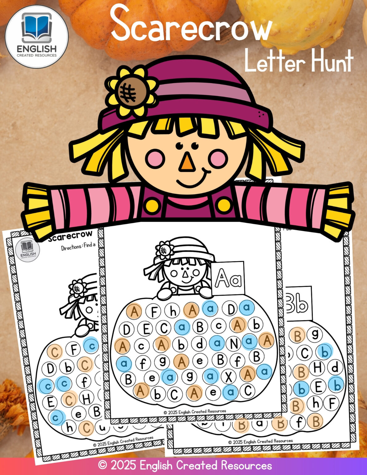 Scarecrow Letter Hunt – English Created Resources