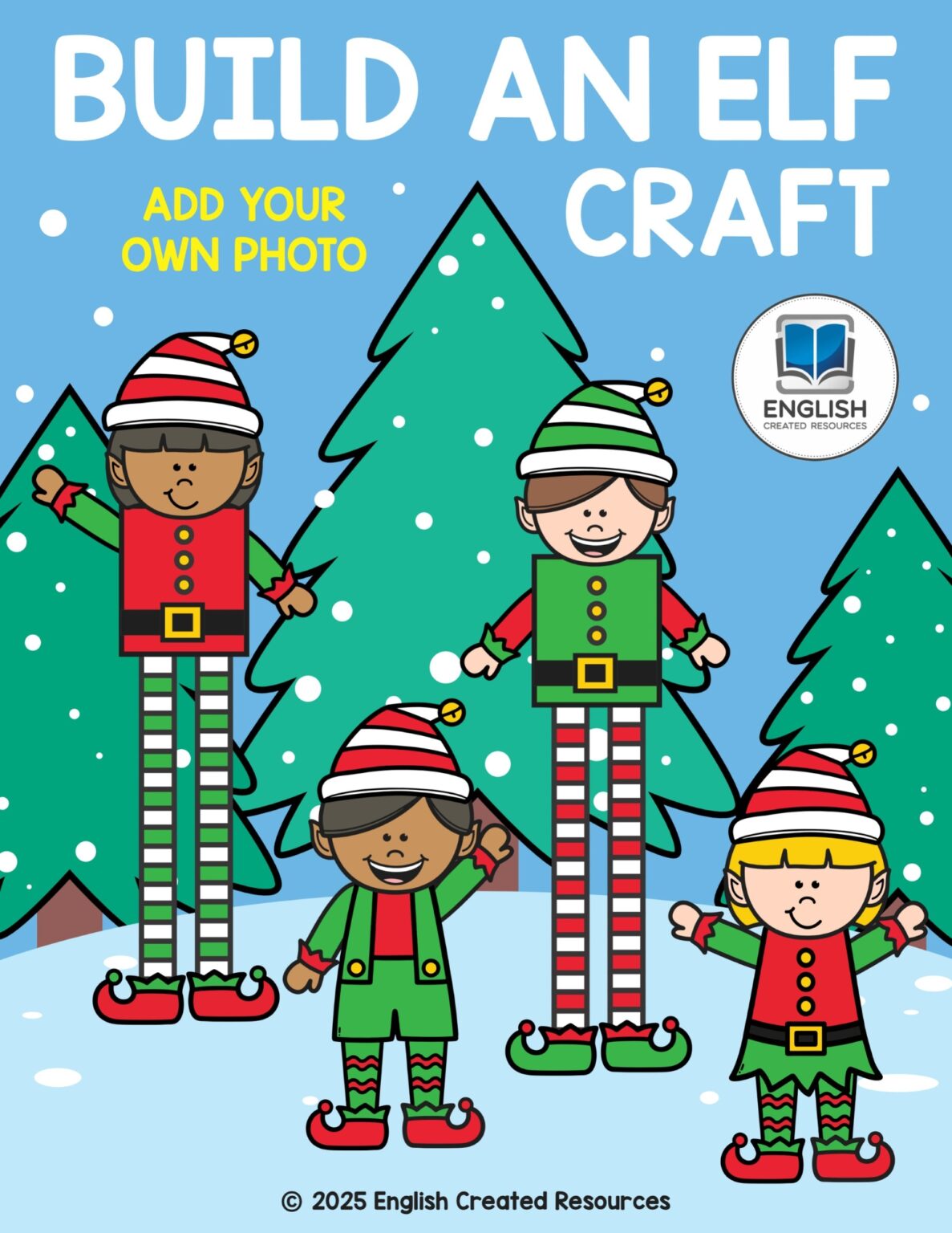 Building An Elf Craft – English Created Resources
