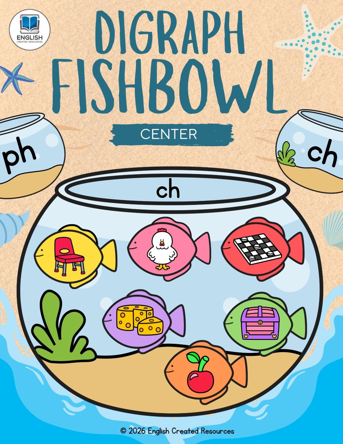 Digraph Fishbowl Center – English Created Resources
